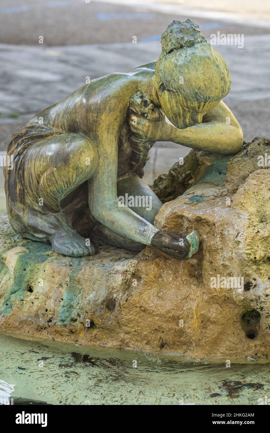 France, Dordogne, Thiviers, stage on the Via Lemovicensis or Vezelay ...