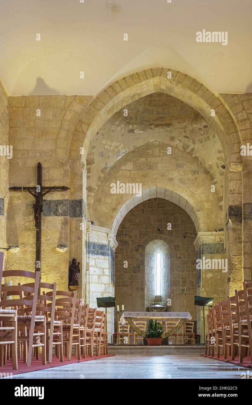 France, Dordogne, Sorges, stage on the Via Lemovicensis or Vezelay Way ...