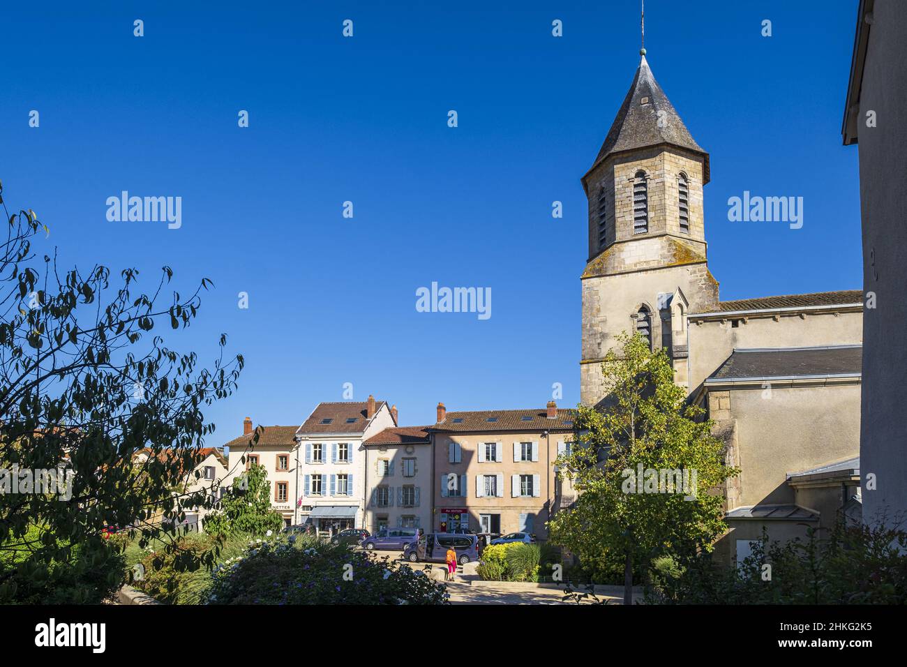 France, Haute-Vienne, Aixe-sur-Vienne, stage on the Via Lemovicensis or ...