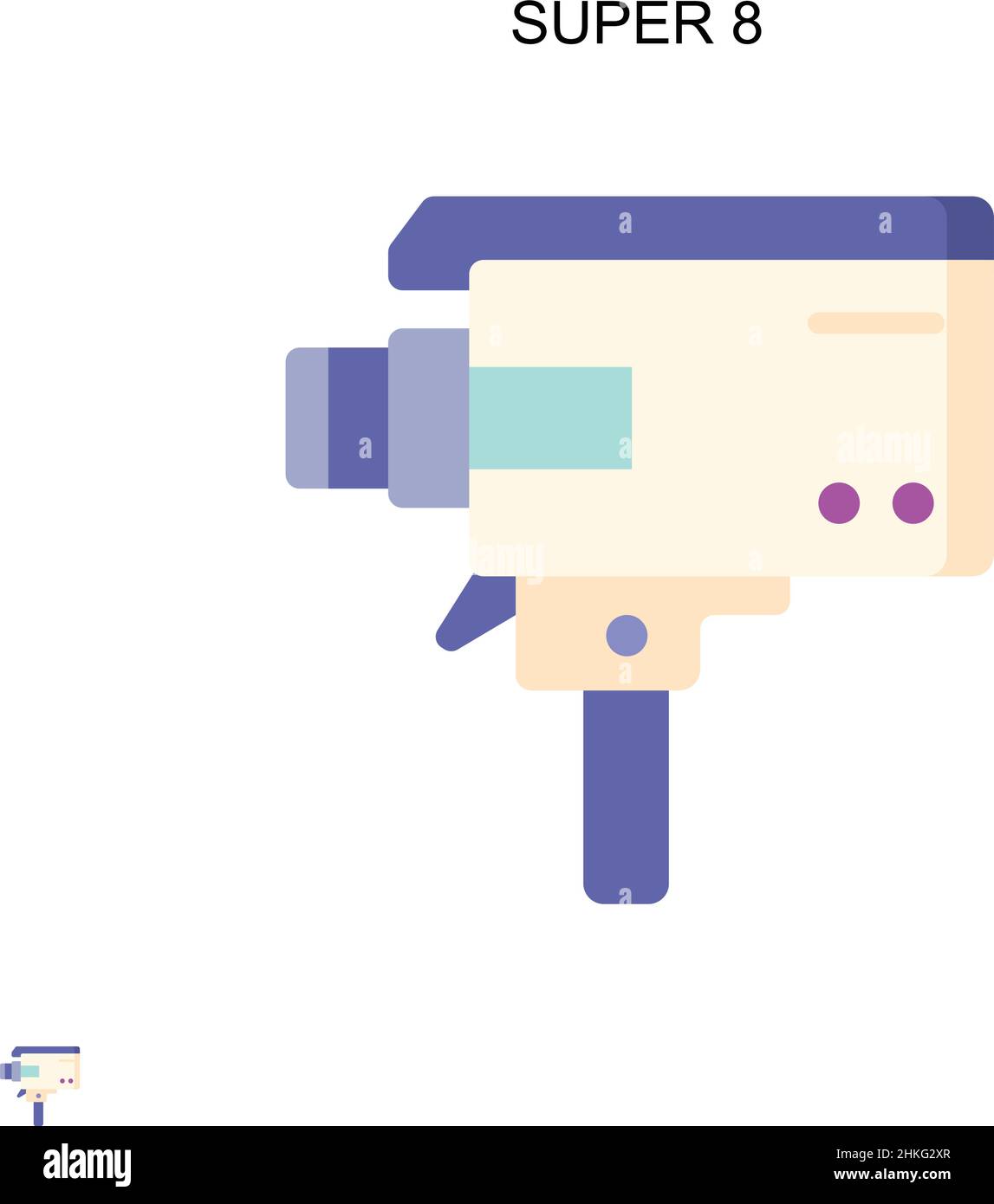 8mm film projector Stock Vector Images - Alamy