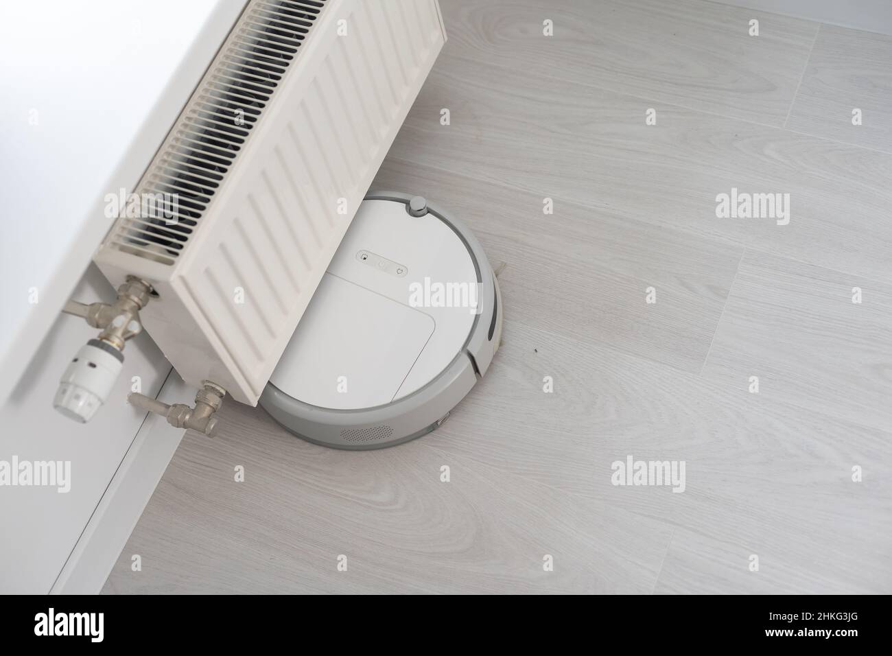 Vacuuming dirty kitchen hi-res stock photography and images - Alamy