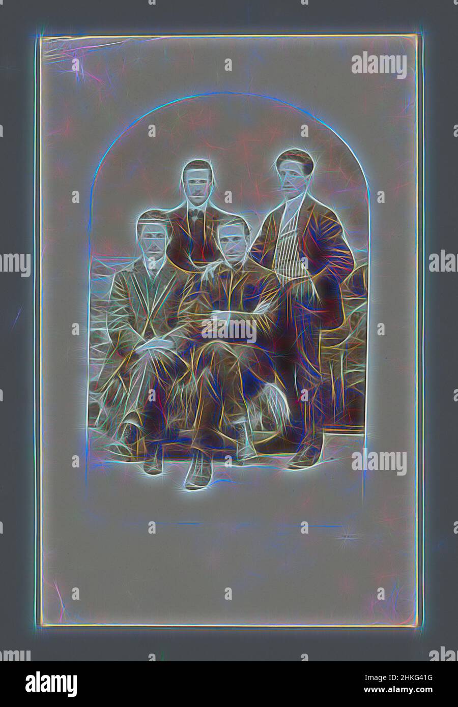 Inspired by Portrait of four unknown men, in or after 1907 - c. 1915 ...