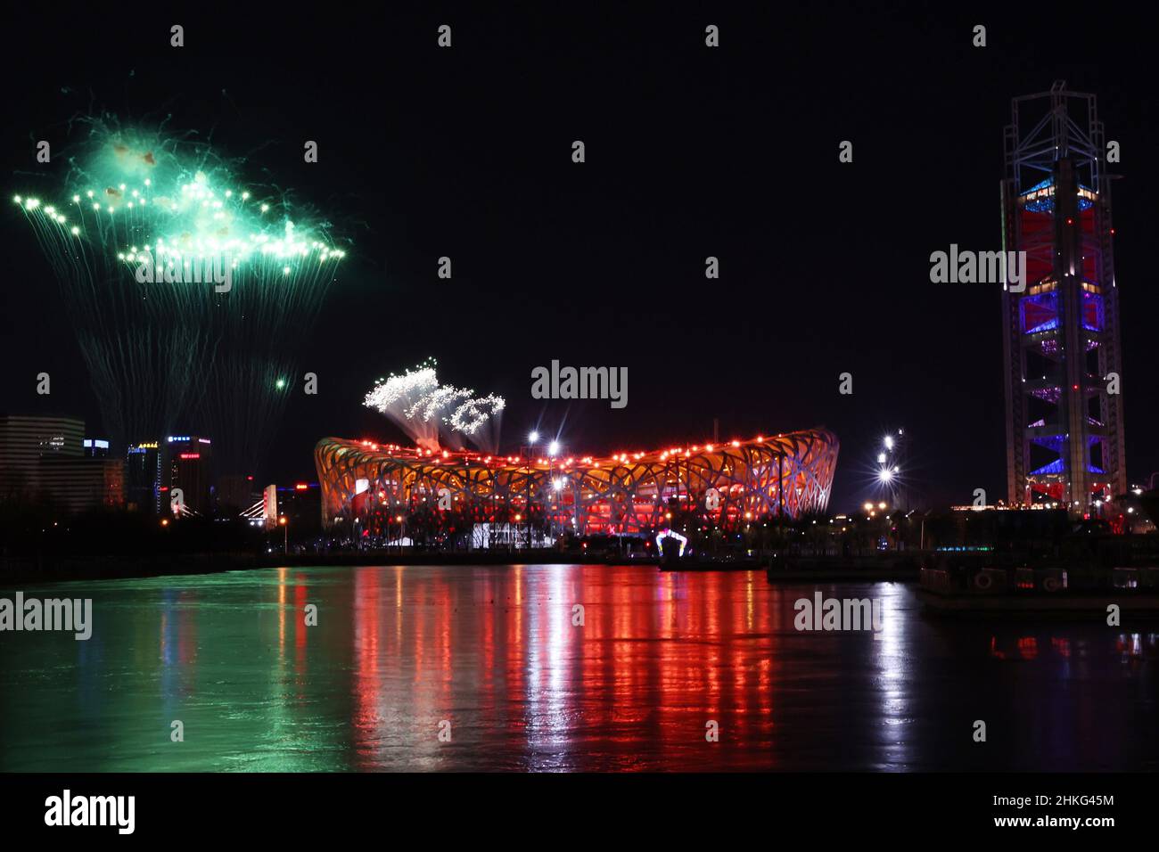 Fireworks, FEBRUARY 4, 2022 : Beijing 2022 Olympic Winter Games Opening ...