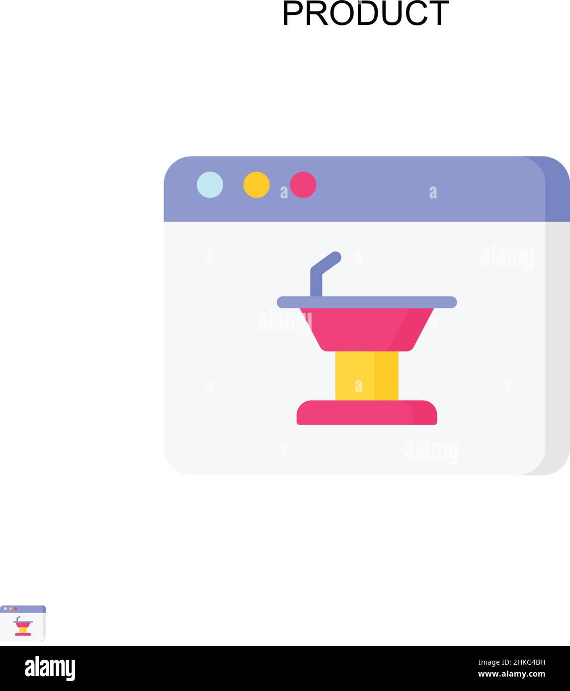 Product Simple Vector Icon Illustration Symbol Design Template For Web Mobile Ui Element Stock