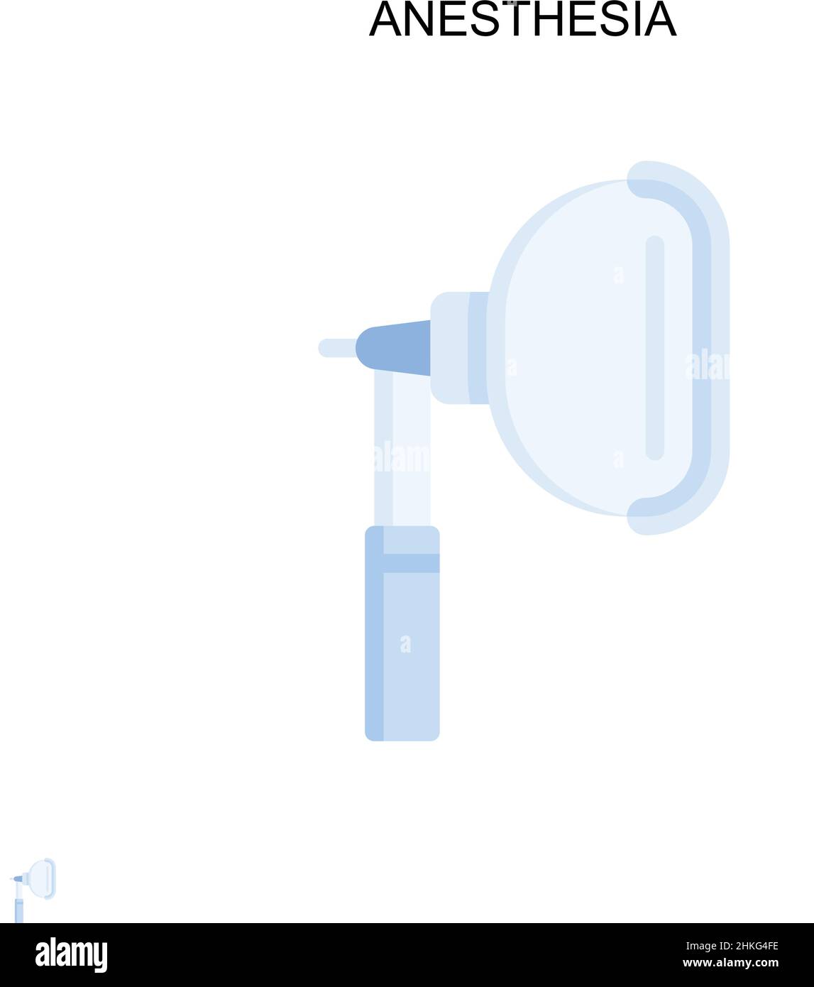 Anesthesia mask icon Stock Vector Images - Alamy