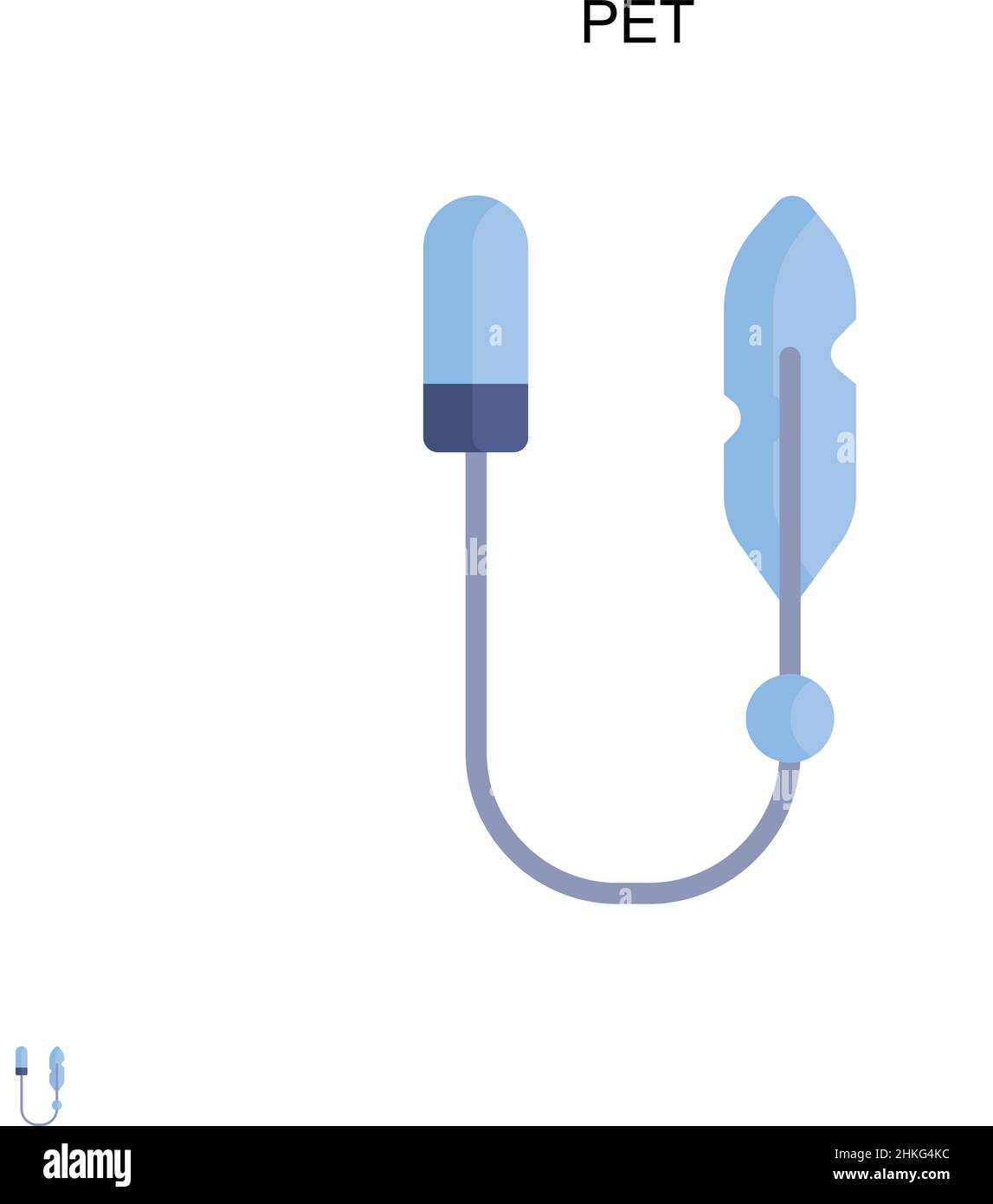 Pet Simple vector icon. Illustration symbol design template for web ...