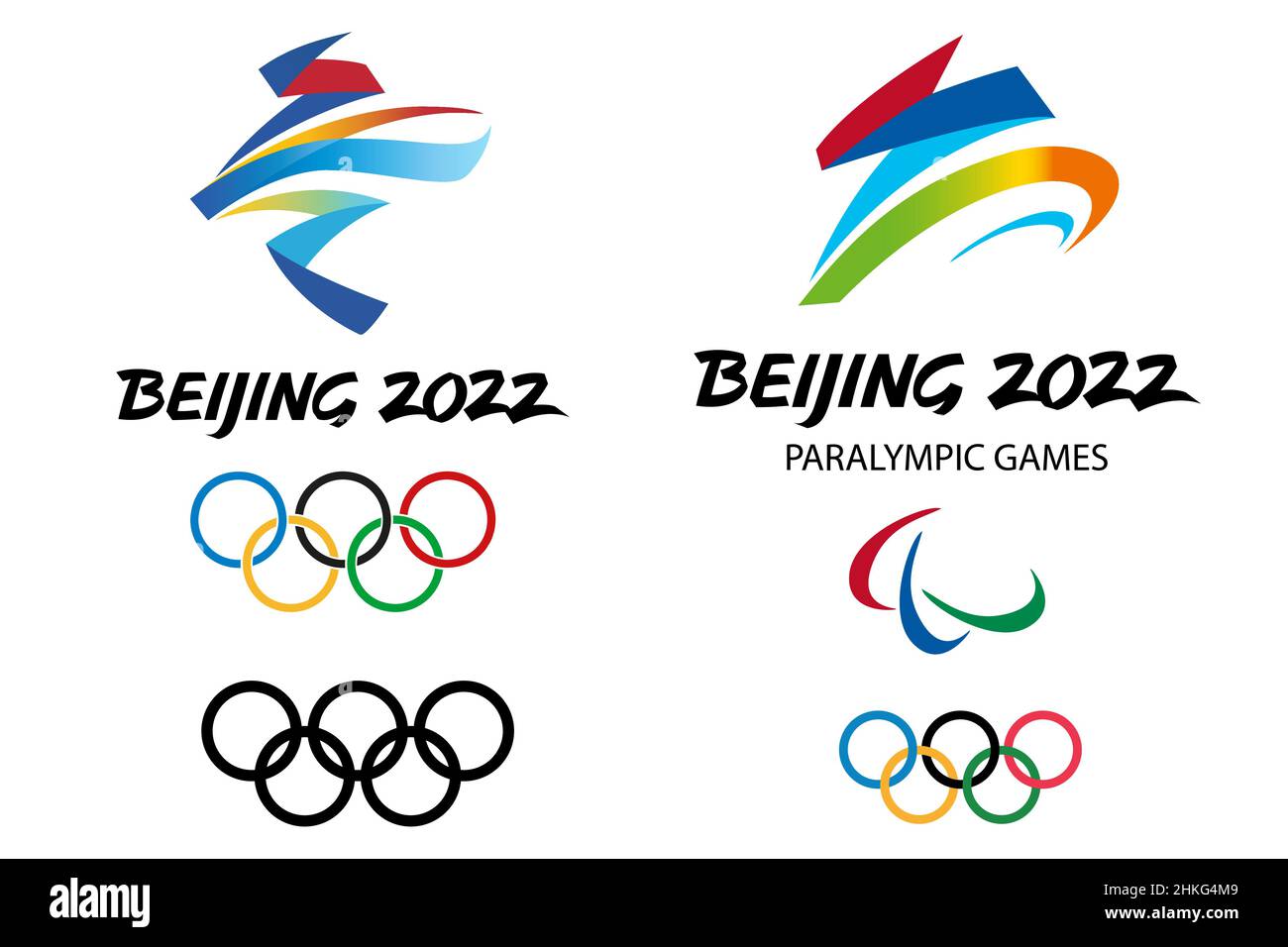 Winter Olympics 2022 Logo Vector