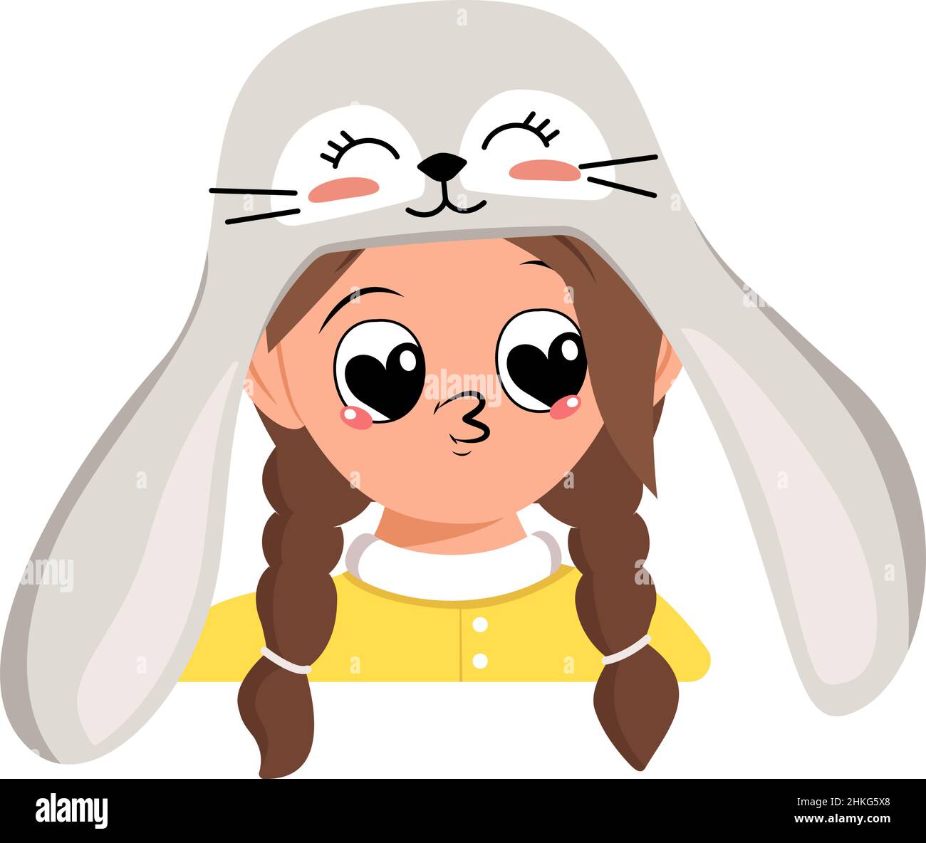 Girl child eye in Stock Vector Images - Alamy