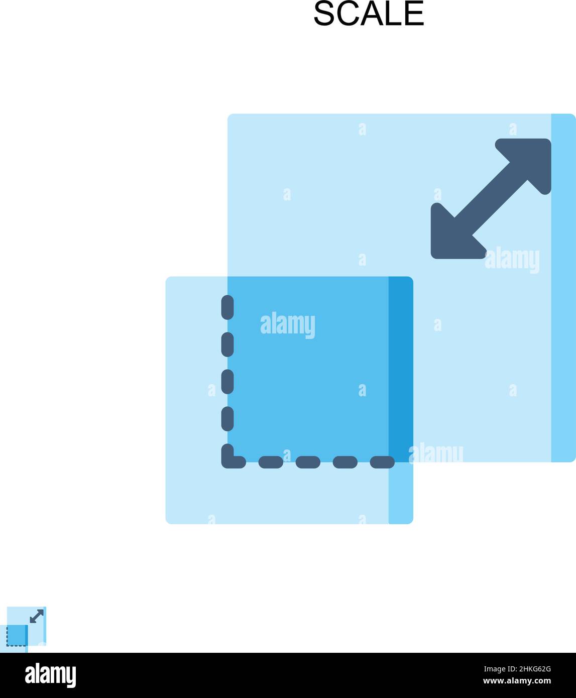 Scale Simple vector icon. Illustration symbol design template for web ...