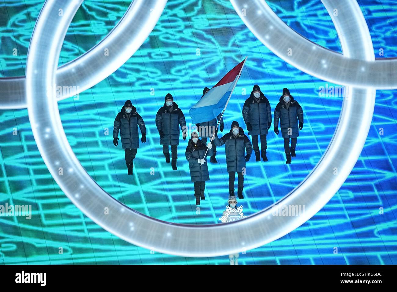 Beijing, China. 04th Feb, 2022. Olympics: Opening ceremony in the ...