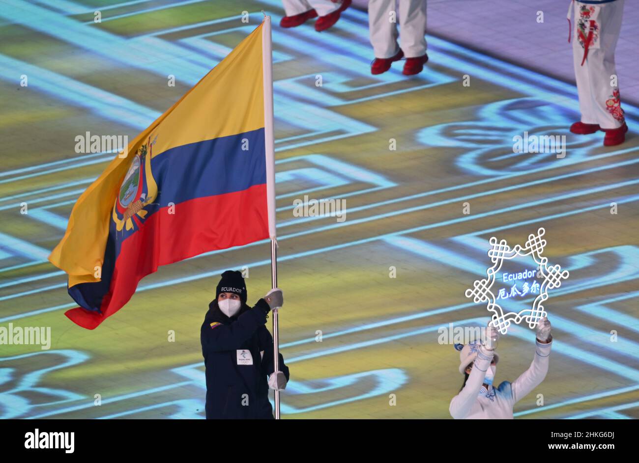 Beijing, China. 04th Feb, 2022. Olympics: Opening ceremony in the ...