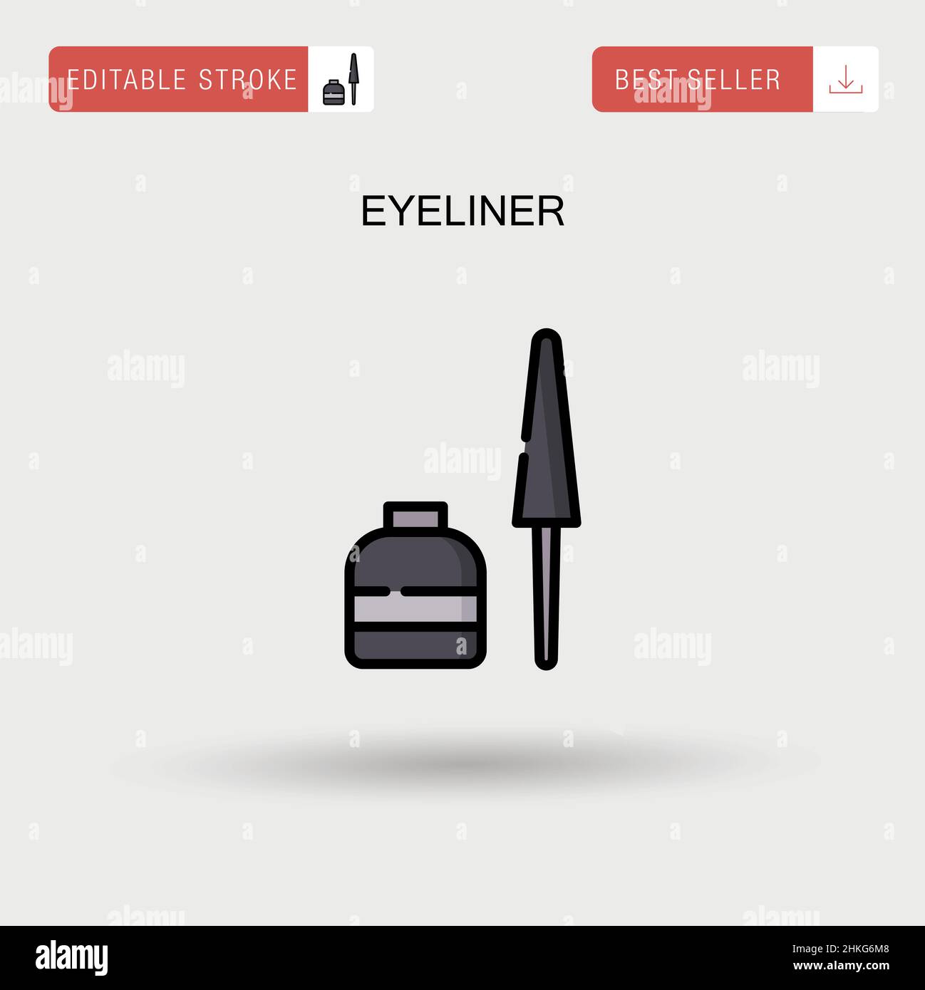 Female eye liner Stock Vector Images - Alamy