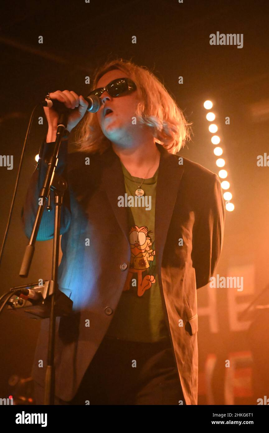Oscar Lang , Sheffeld Leadmill , Sheffield , UK , 03.02.2022 Stock ...
