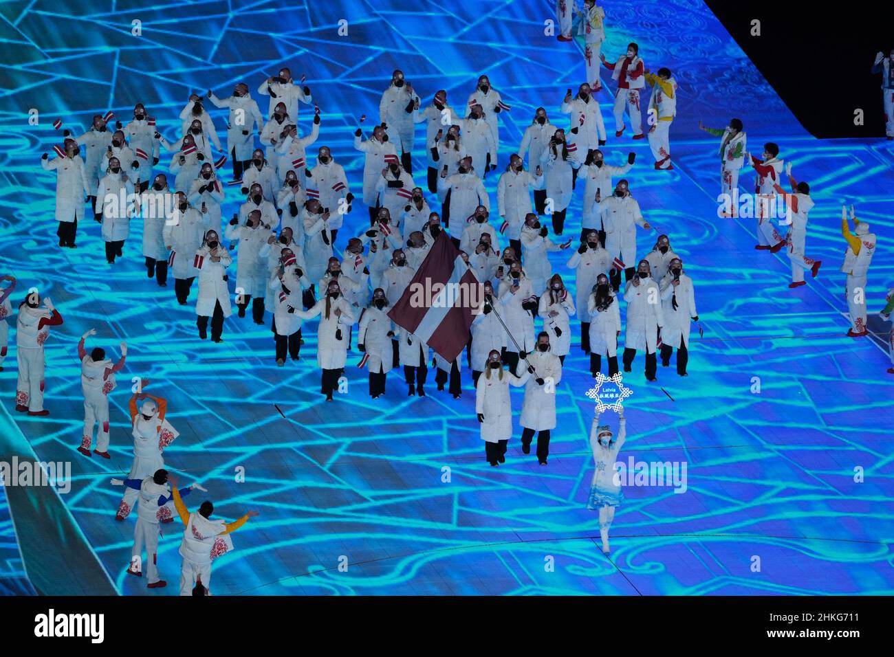 Beijing, China. 4th Feb, 2022. The 2022 Winter Olympics opening ...