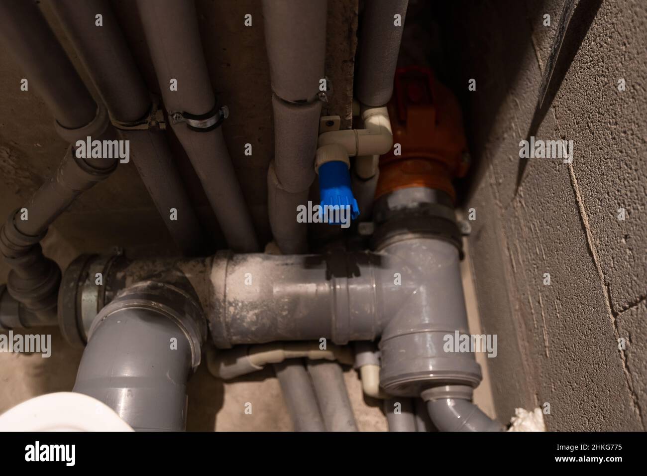 Circuit breaker in electric room . Electrical background Stock Photo ...