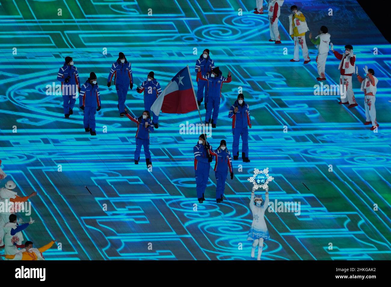 Beijing, China. 4th Feb, 2022. The 2022 Winter Olympics opening ...