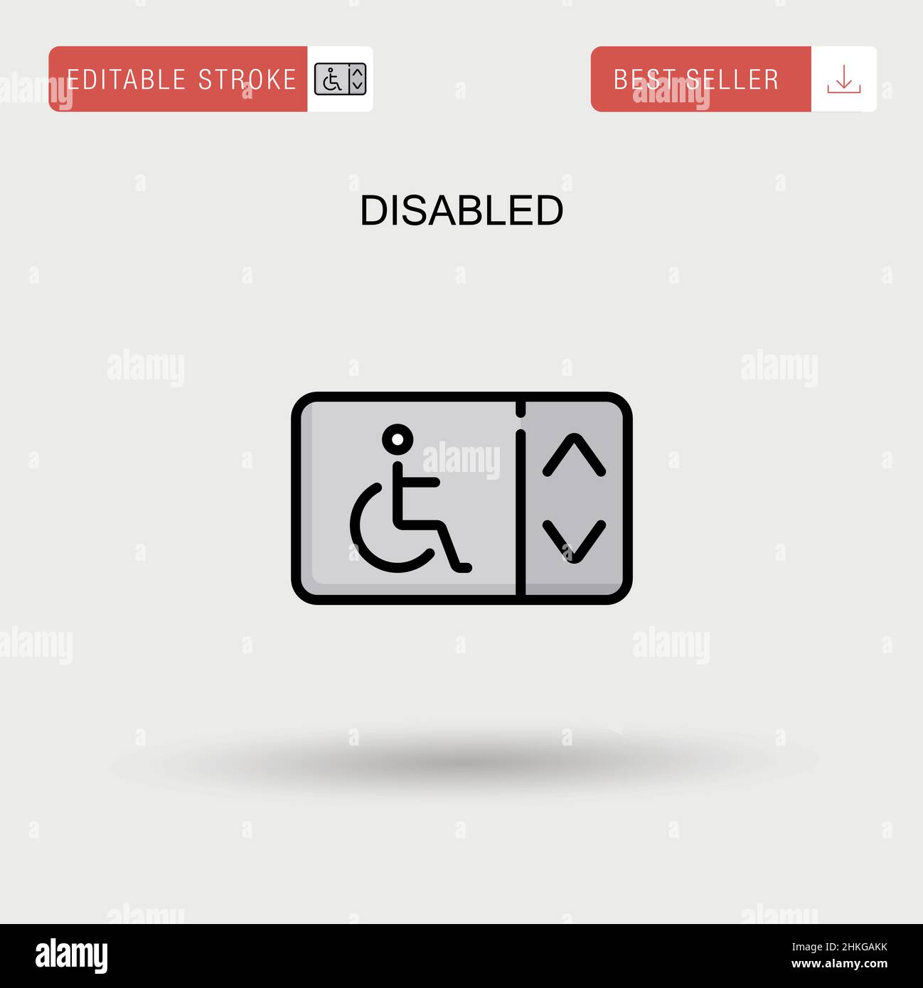 Group work (disabled child) Stock Vector Images - Alamy