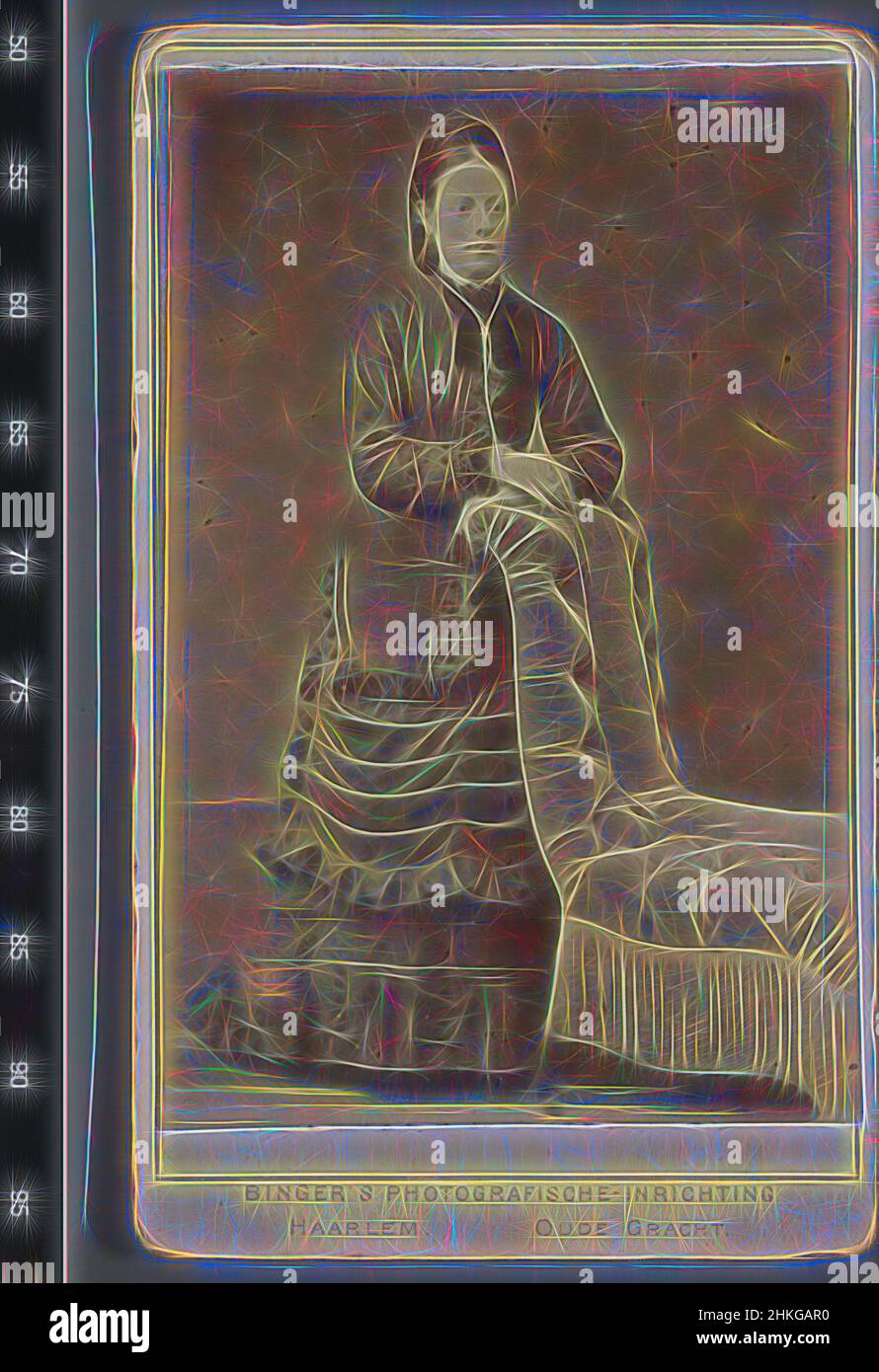 Inspired by Portrait of an unknown woman at armchair, Charles Binger ...