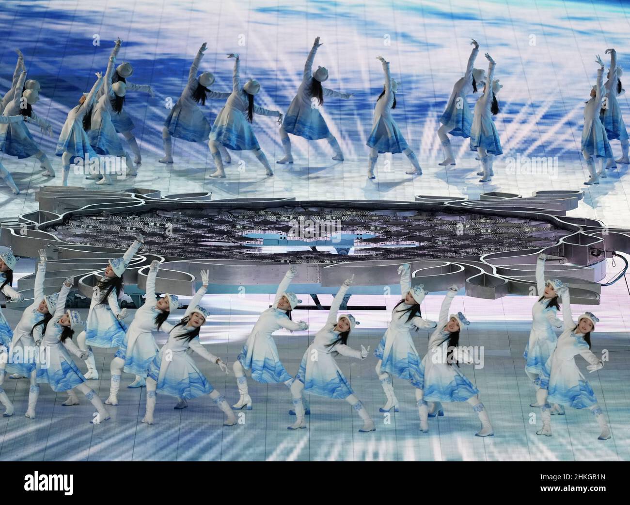 2022 beijing olympics opening ceremony hi-res stock photography and ...