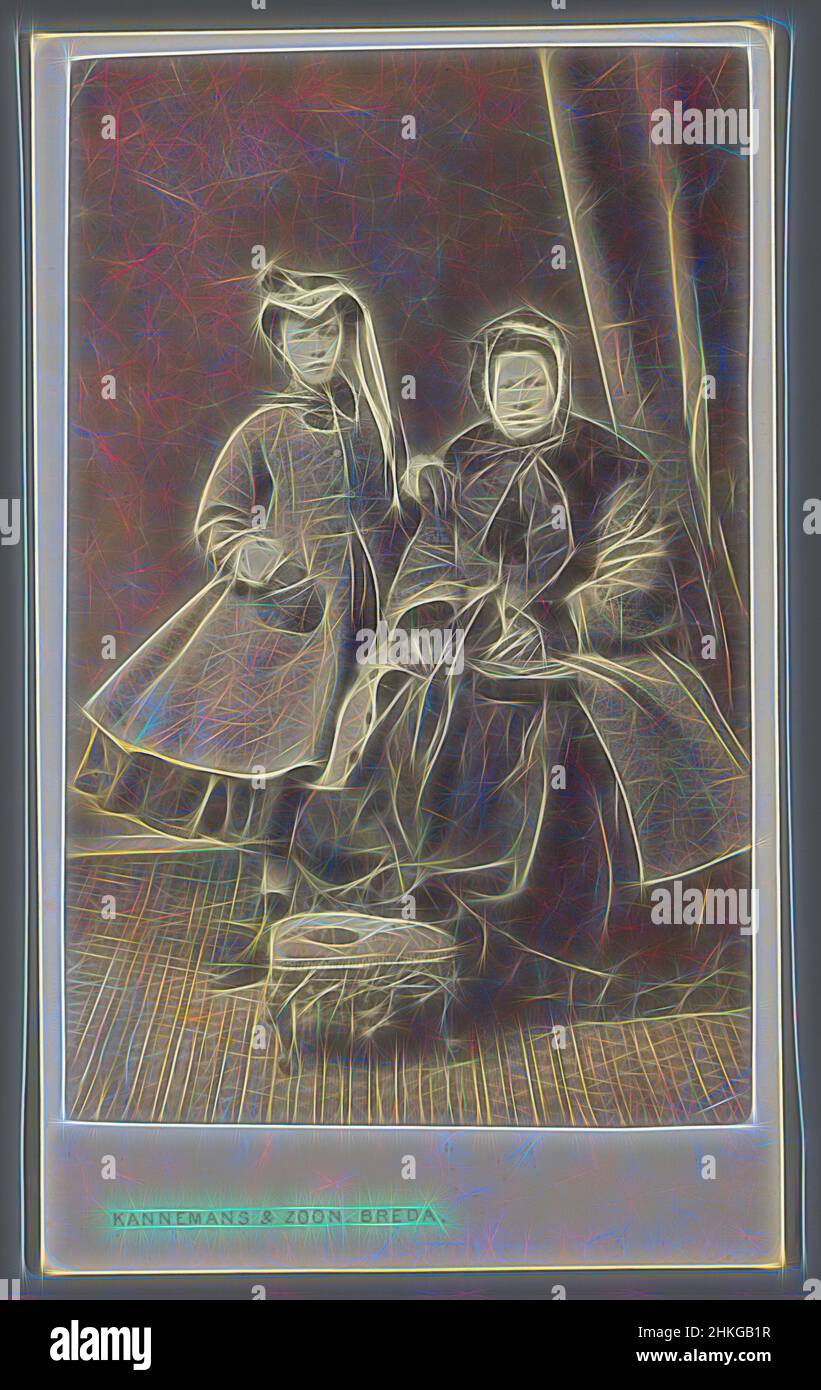 Inspired by Portrait of an unknown woman and an unknown girl, Kannemans ...