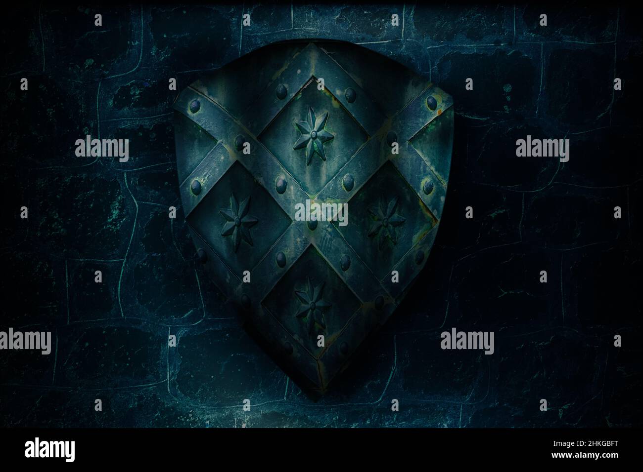 Medieval shield hi-res stock photography and images - Alamy