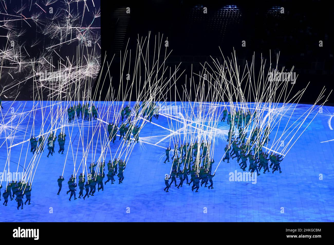 Beijing, China. 04th Feb, 2022. BEIJING, CHINA - FEBRUARY 4: Performers ...