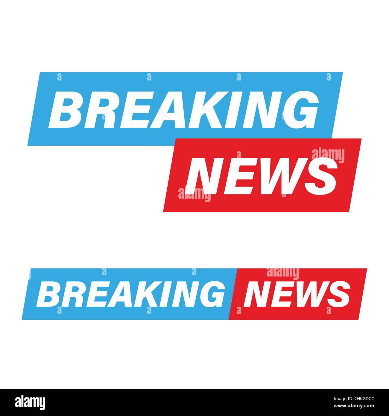 Breaking News label sign vector Stock Vector Image & Art - Alamy