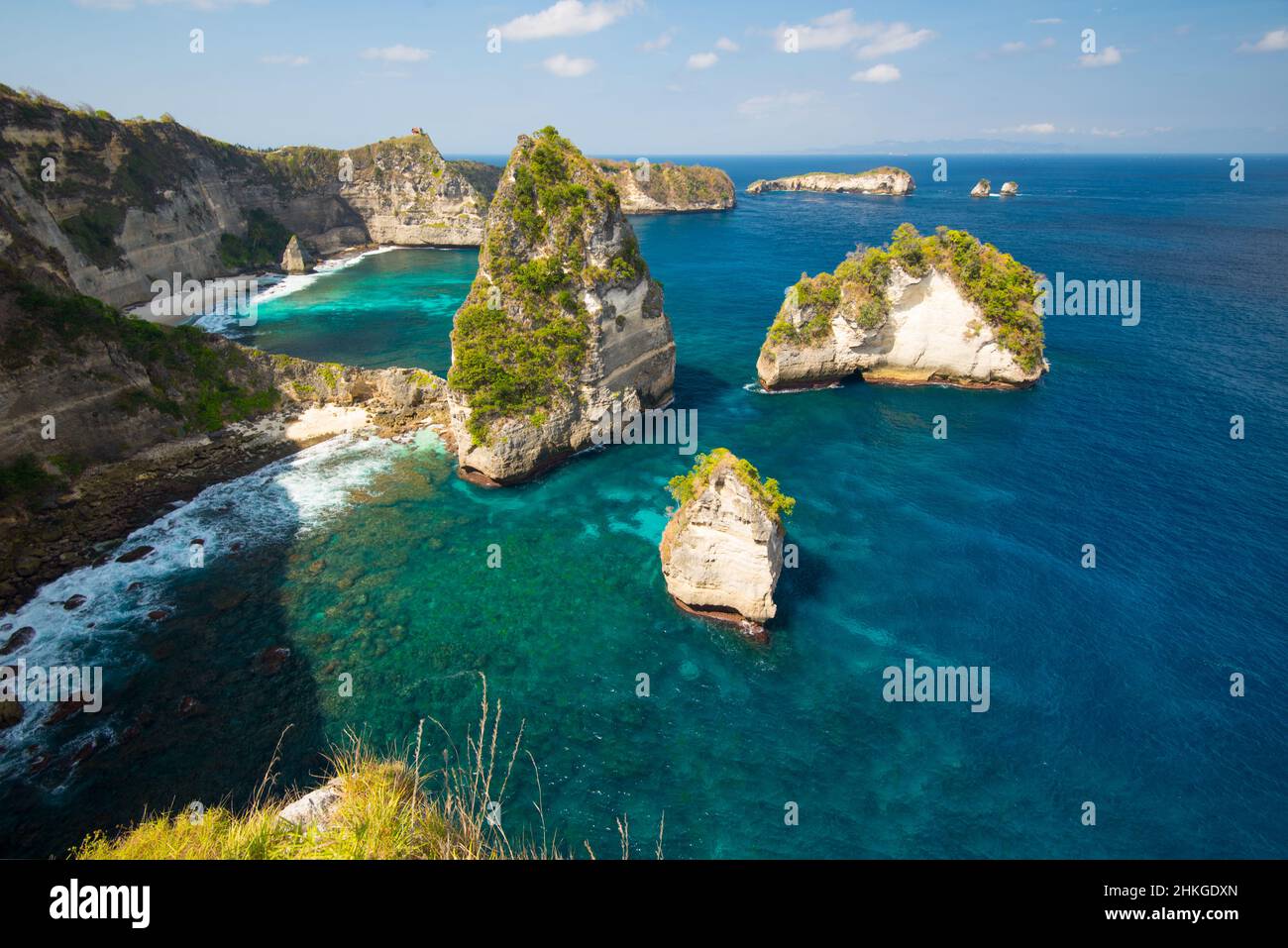 Aerial scenic nusa penida view hi-res stock photography and images - Alamy