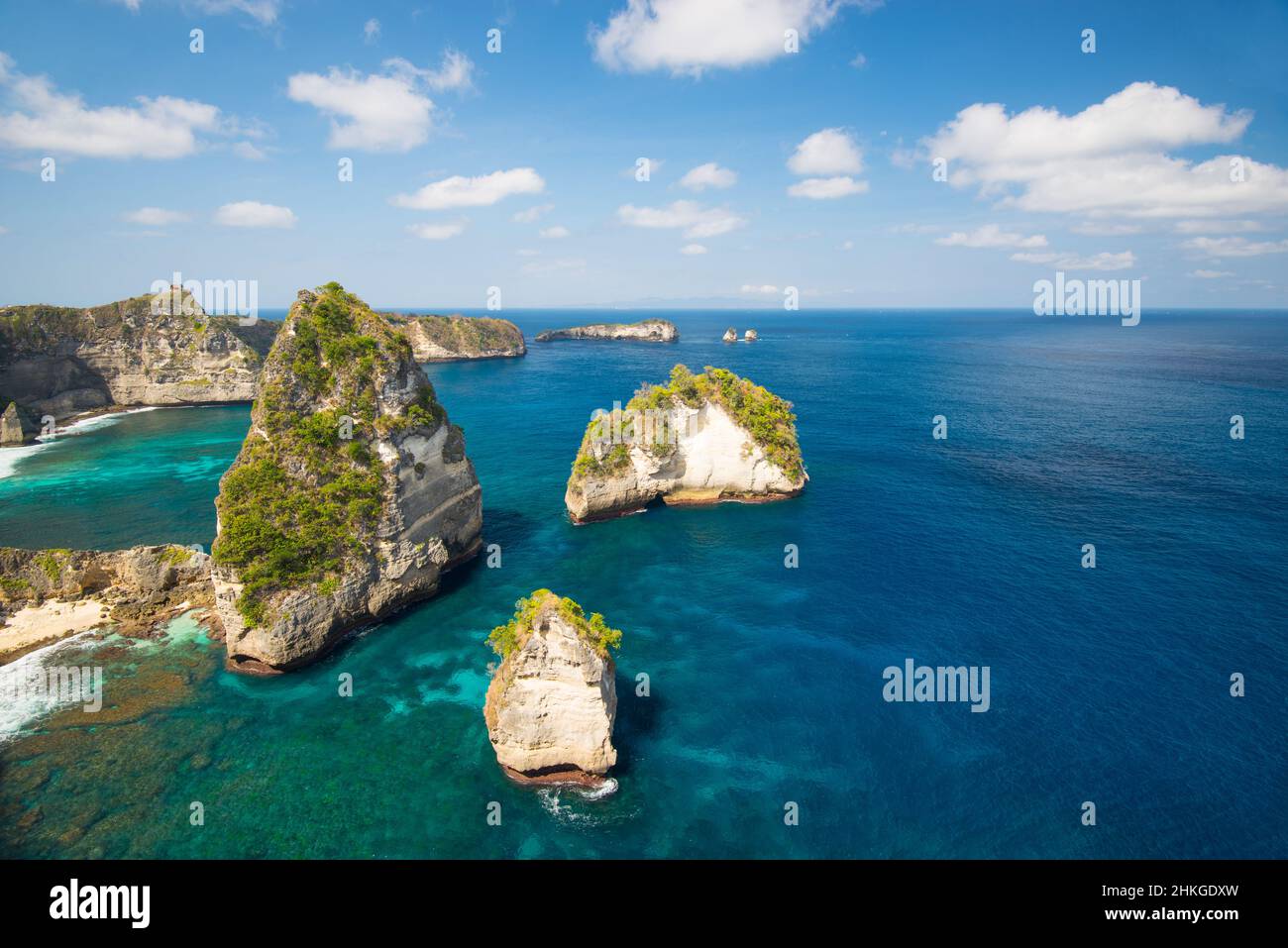 Aerial scenic nusa penida view hi-res stock photography and images - Alamy