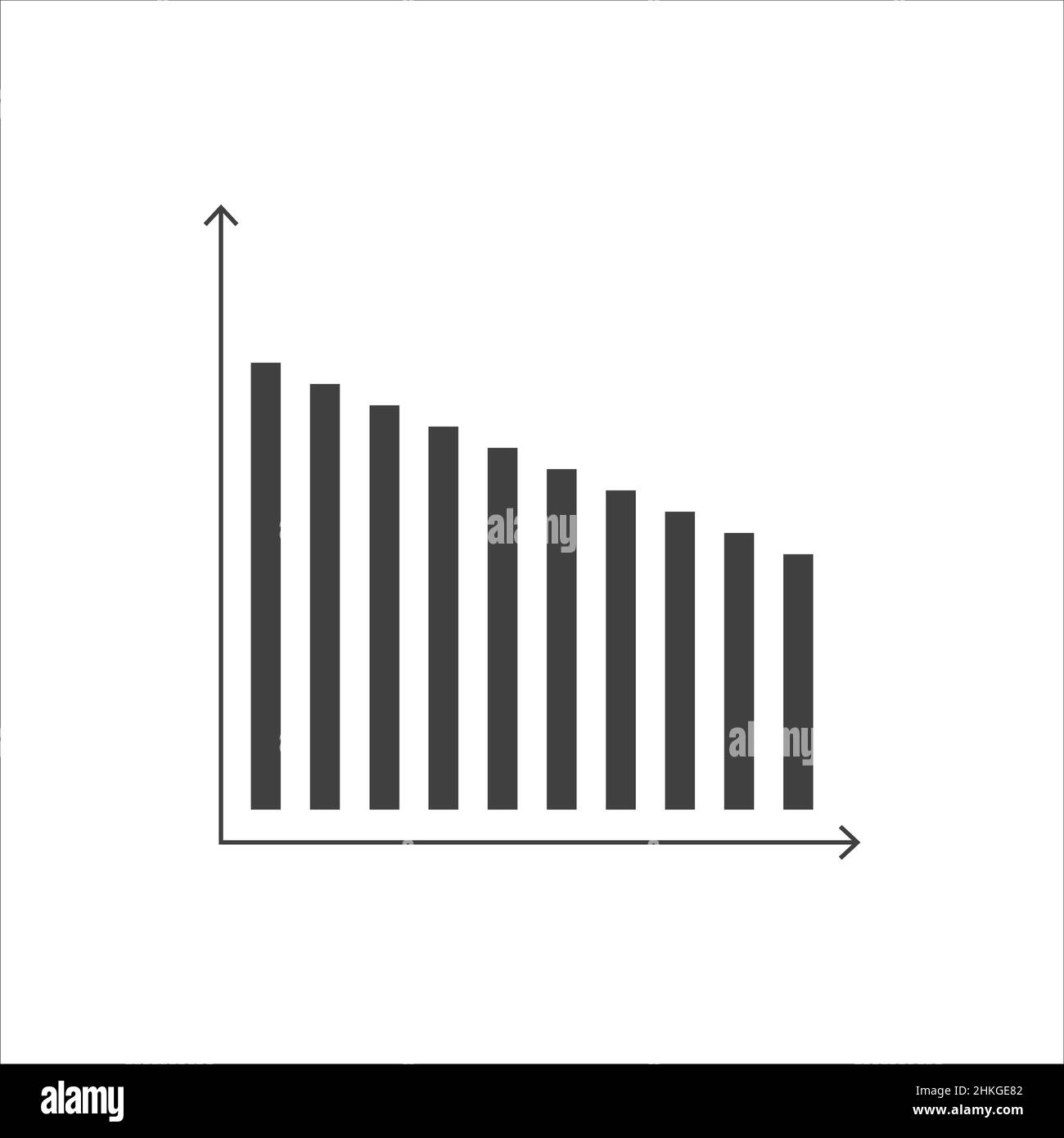 graph icon. statistics, analytics symbol template for graphic and web ...