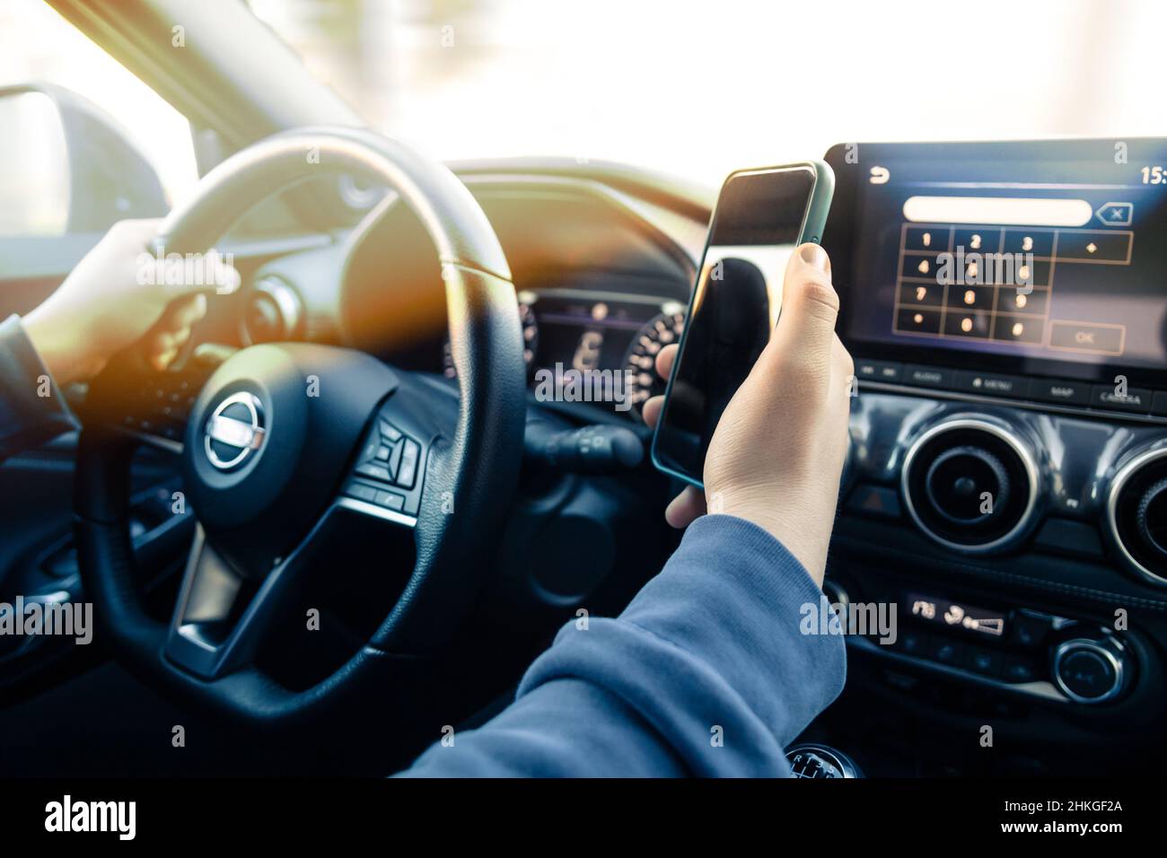 Teen boy phone hands selfie hi-res stock photography and images - Alamy