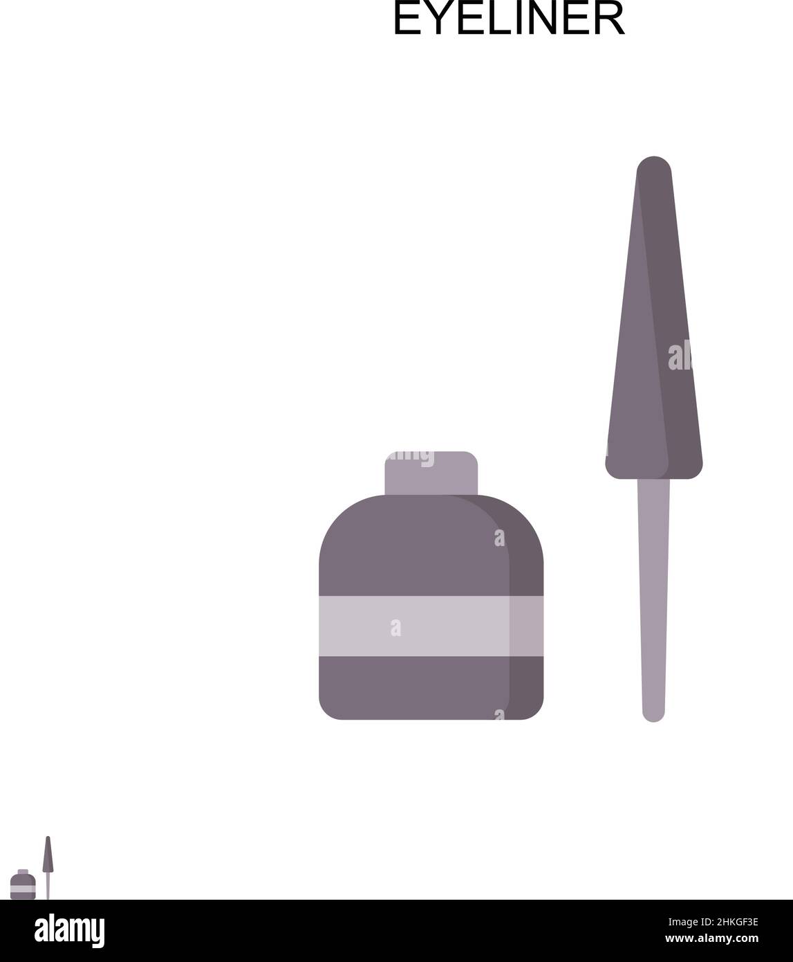 Eyeliner eye Stock Vector Images - Alamy