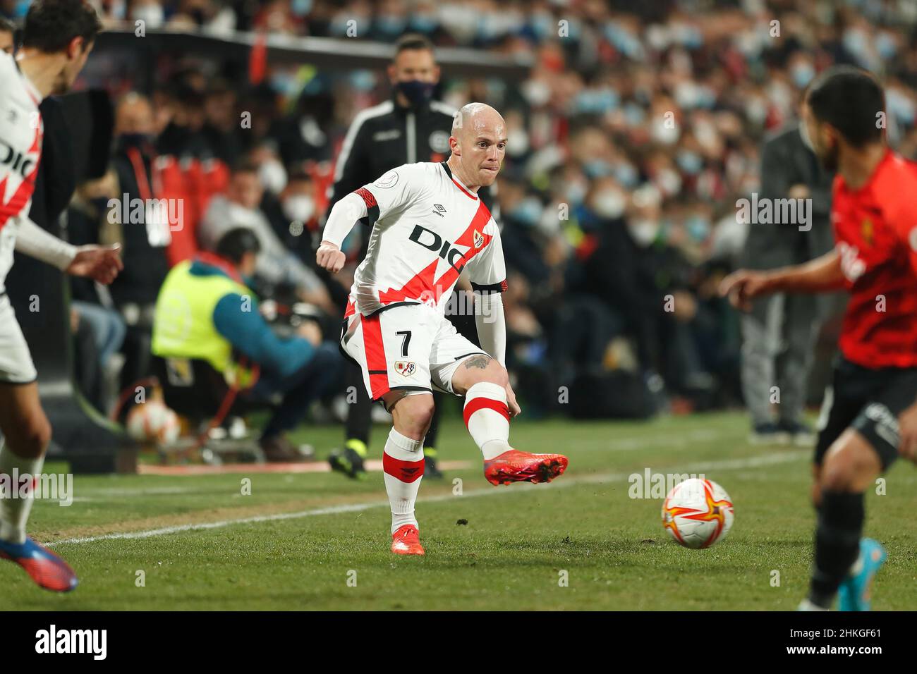 Isi Palazon (Rayo), FEBRUARY 2, 2022 - Football / Soccer : Spanish ...