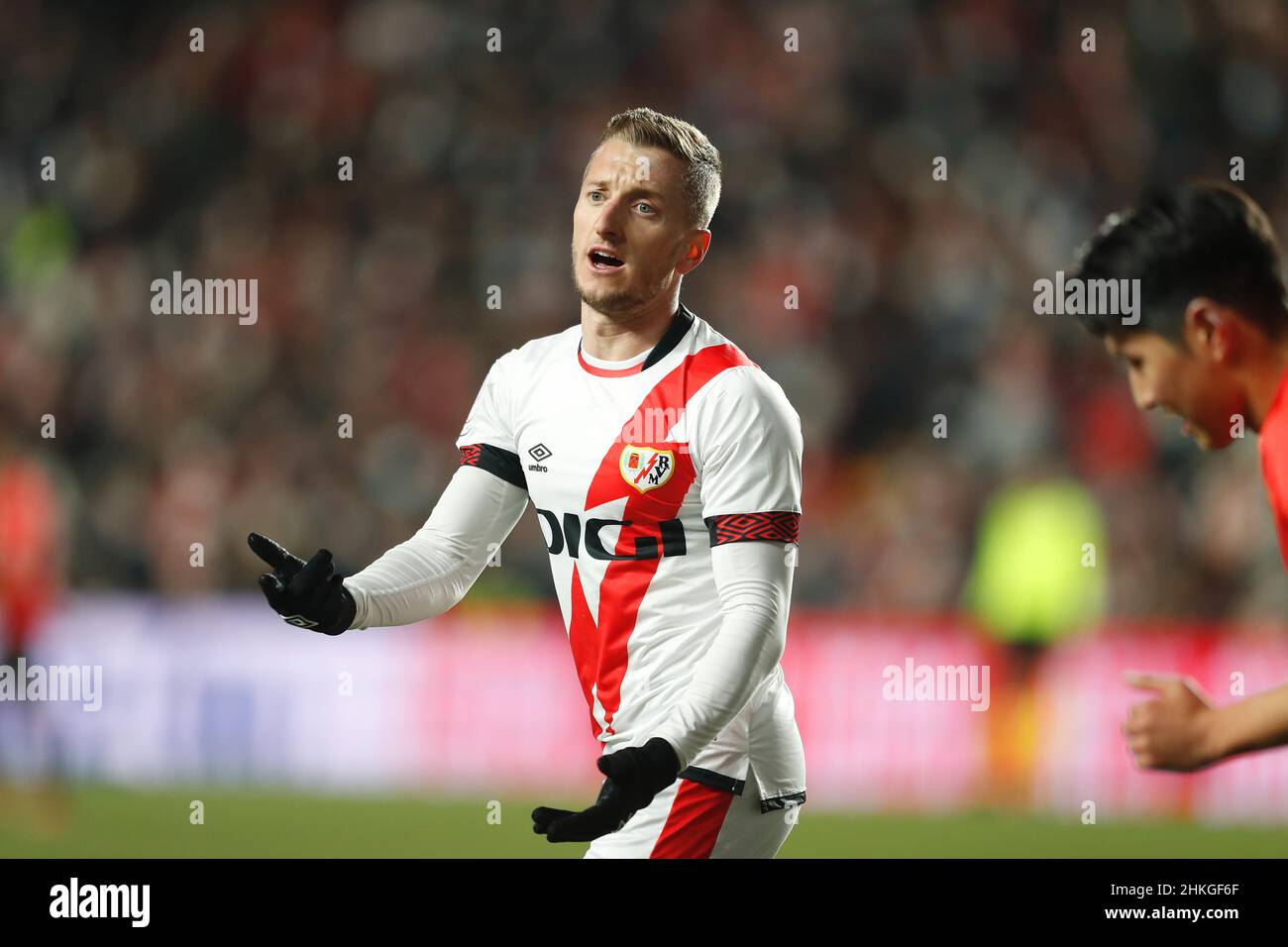 Ivan Balliu (Rayo), FEBRUARY 2, 2022 - Football / Soccer : Spanish ...
