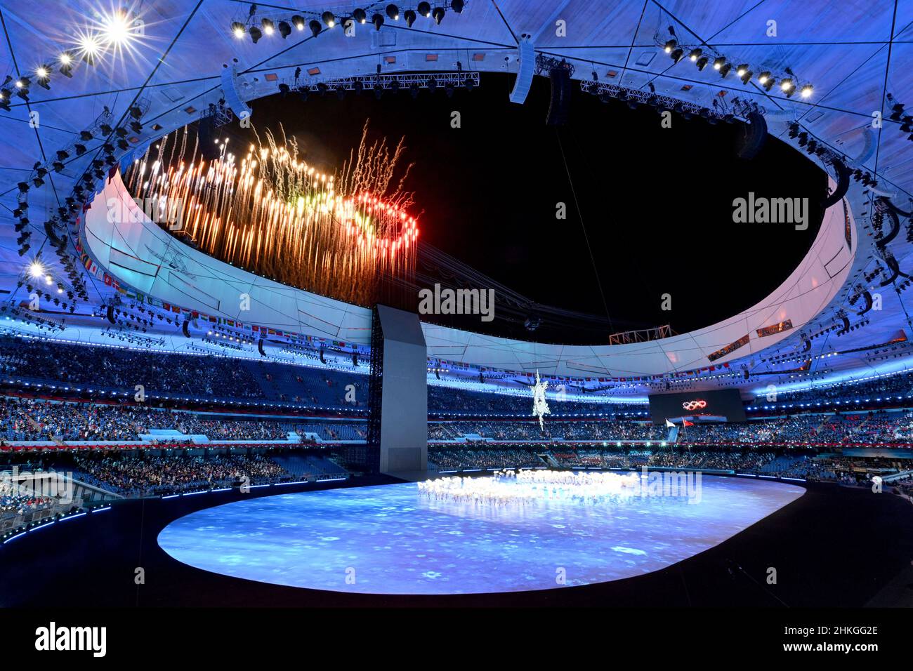 Beijing, China. 04th Feb, 2022. Olympics: Opening ceremony in the ...