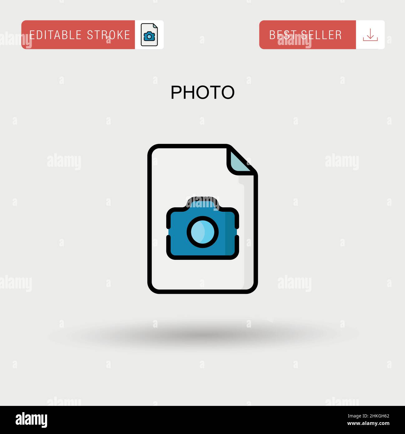 Photo Simple vector icon Stock Vector Image & Art - Alamy
