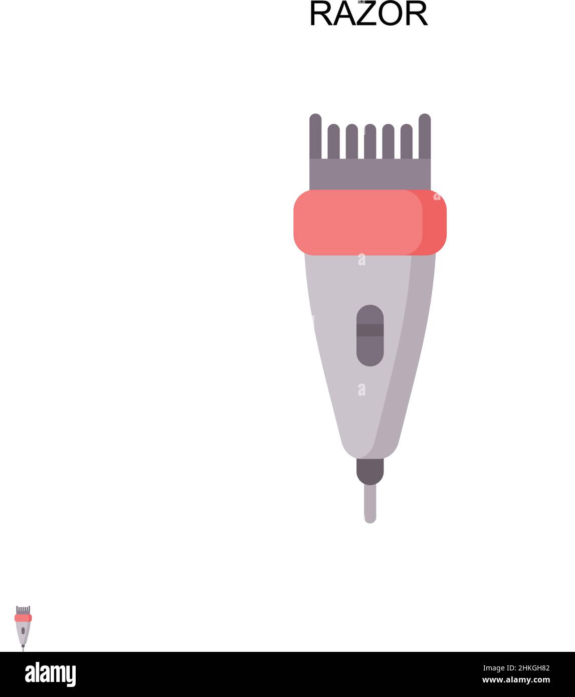 Black woman shaving Stock Vector Images - Alamy