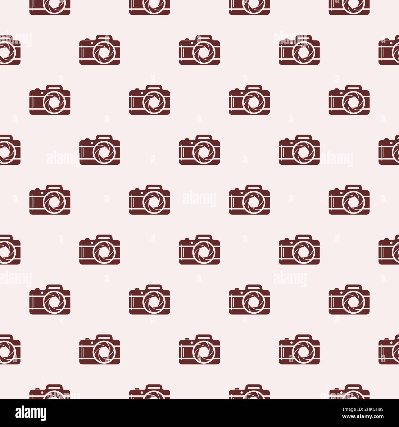 Seamless background with photo cameras. Vector illustration. Abstract ...