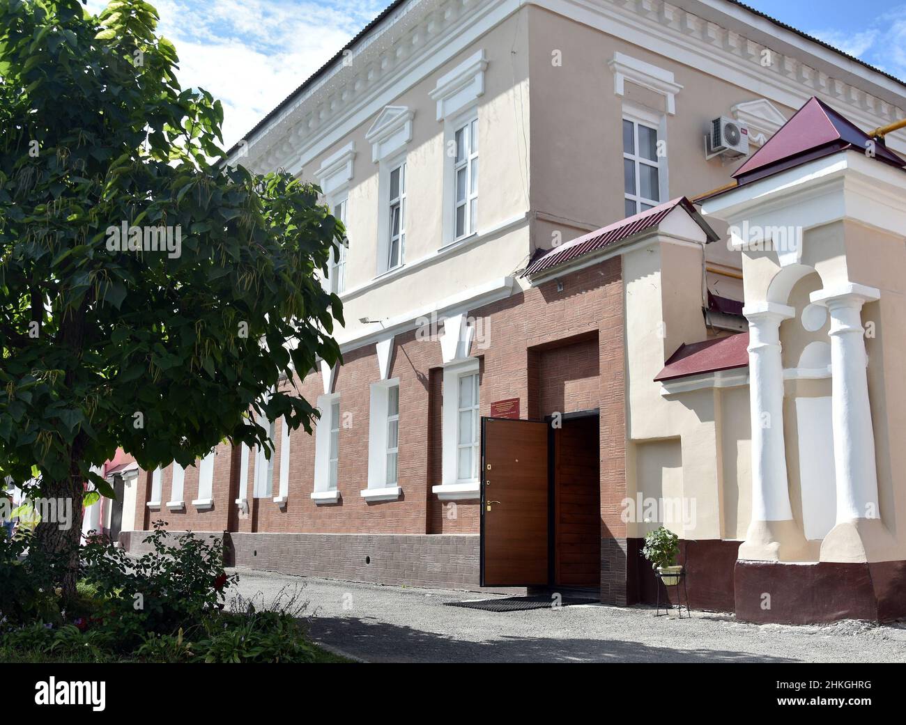 Usman's Museum of Local Lore named after B.P. Knyazhinsky Stock Photo ...
