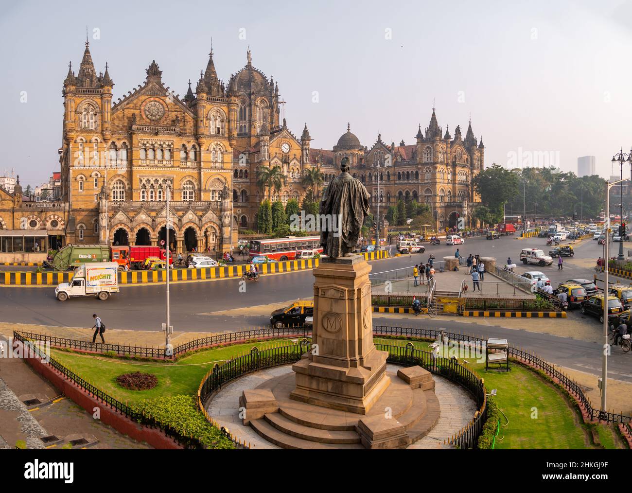 MUMBAI, INDIA - December 18, 2021 : Statue of Pherozeshah Mehta known ...