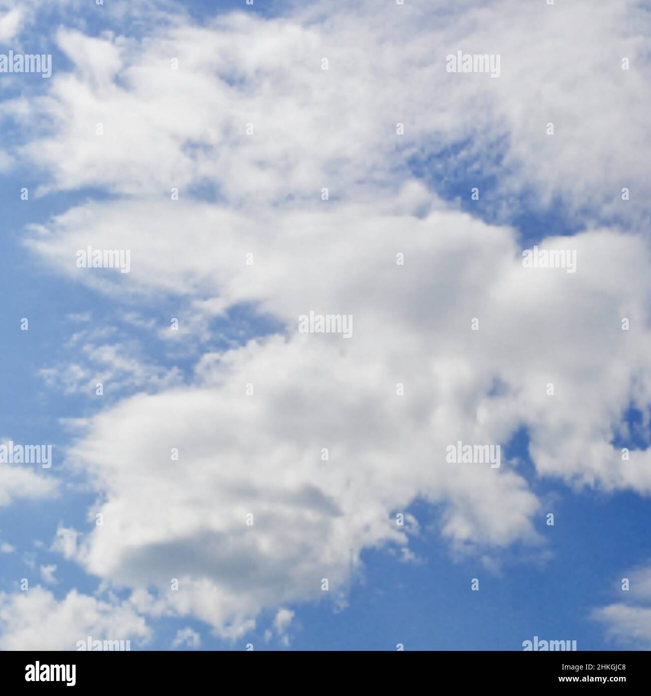 Abstract blurred blue sky background. Vector illustration. Blur ...