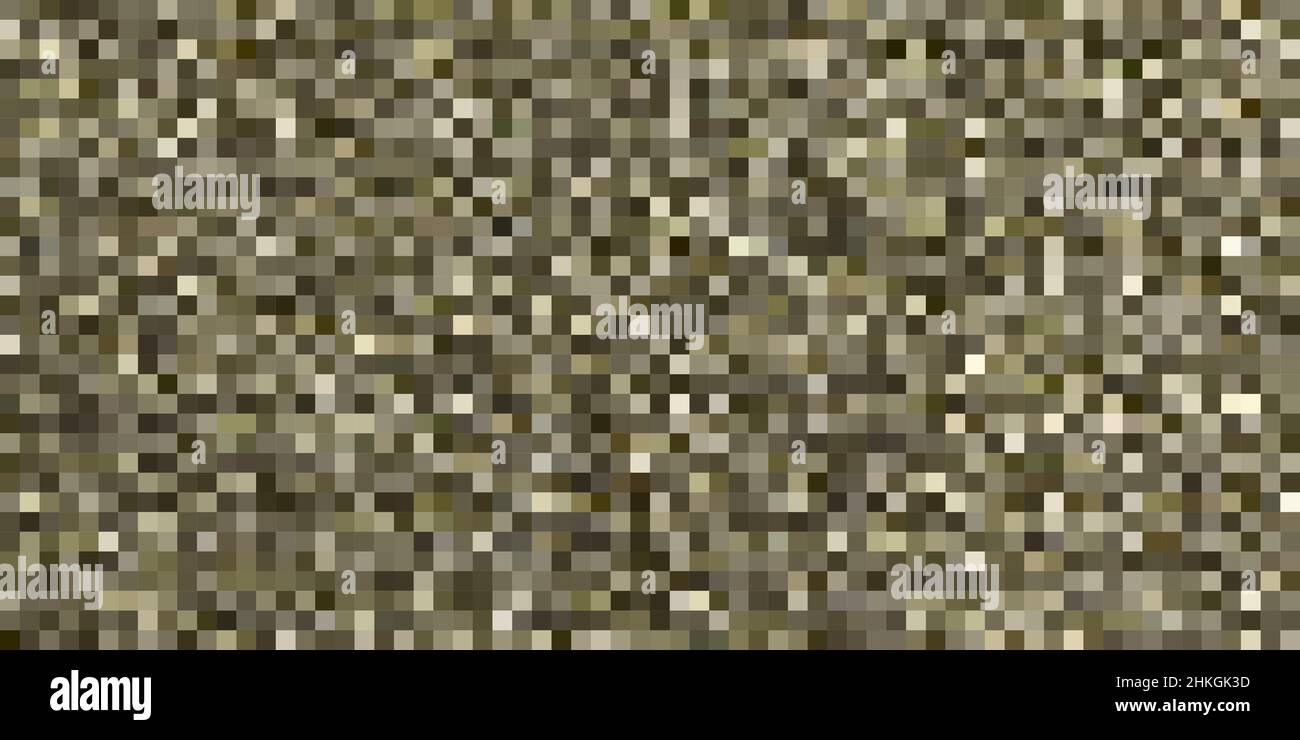 Pixel art background. Vector illustration. Abstract square pixel pattern. Mosaic background ...