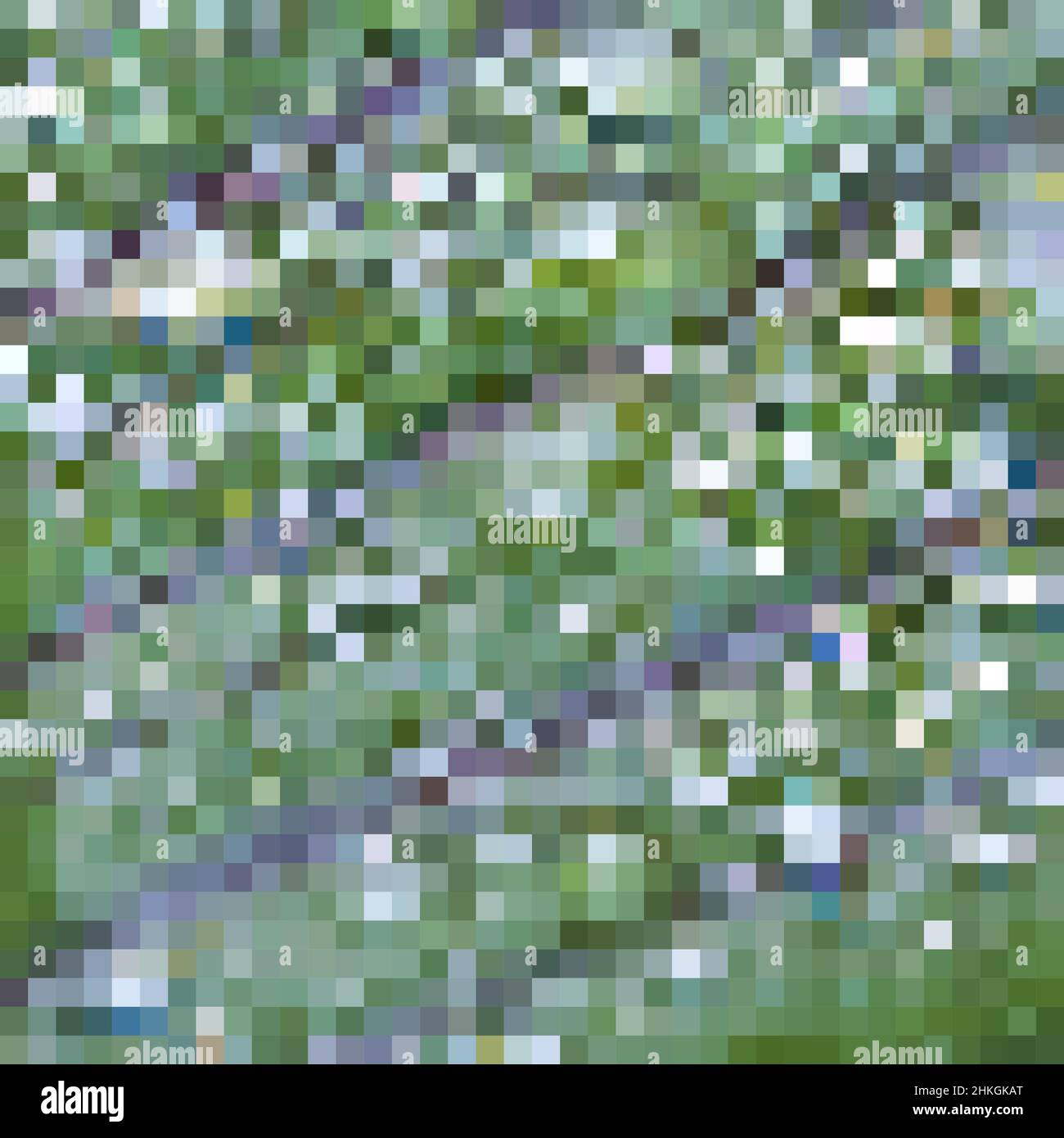 Pixel art background. Vector illustration. Abstract square pixel ...