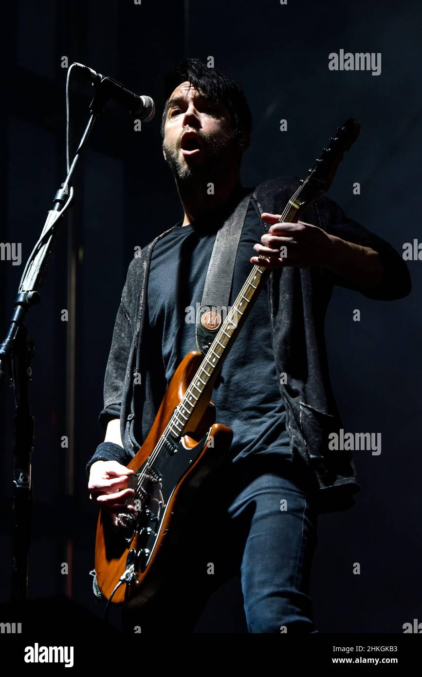 The band Chevelle on stage at the Las Rageous Festival in Downtown Las ...