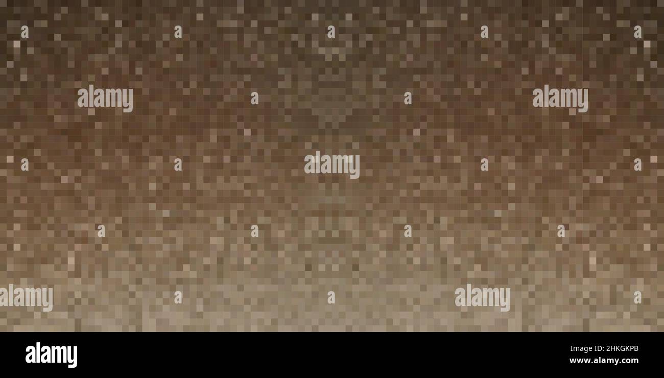 Pixel art background. Vector illustration. Abstract square pixel pattern. Mosaic background ...