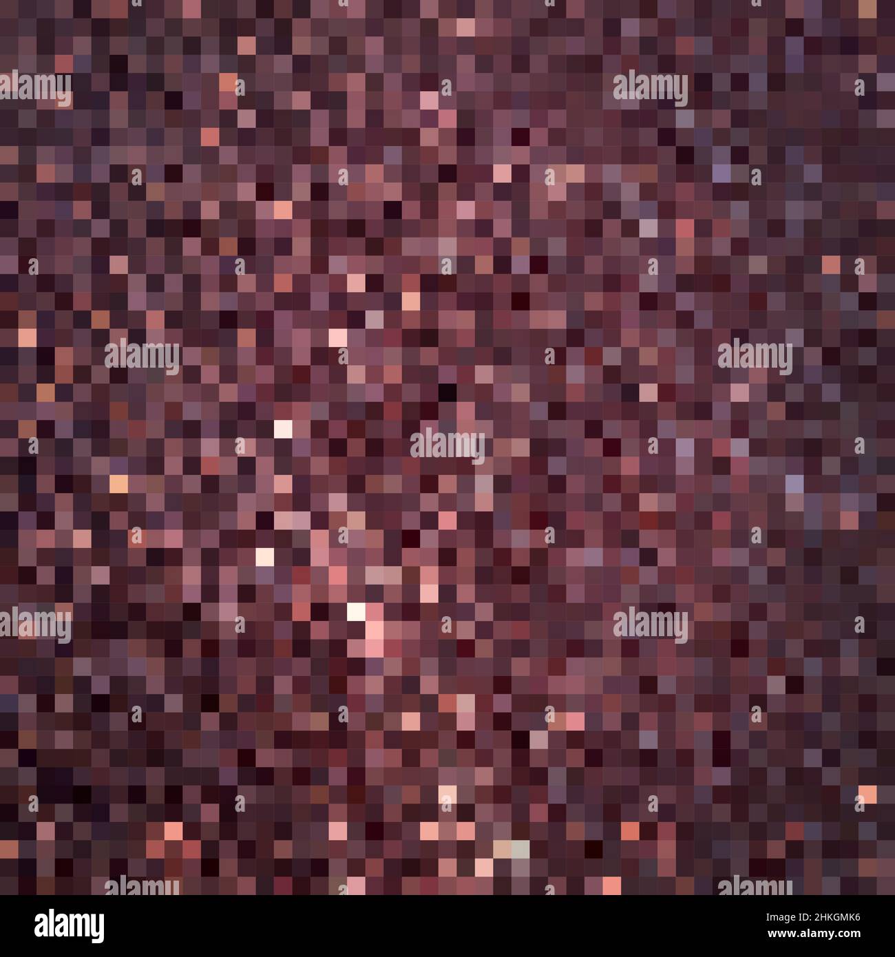 Pixel art background. Vector illustration. Abstract square pixel ...