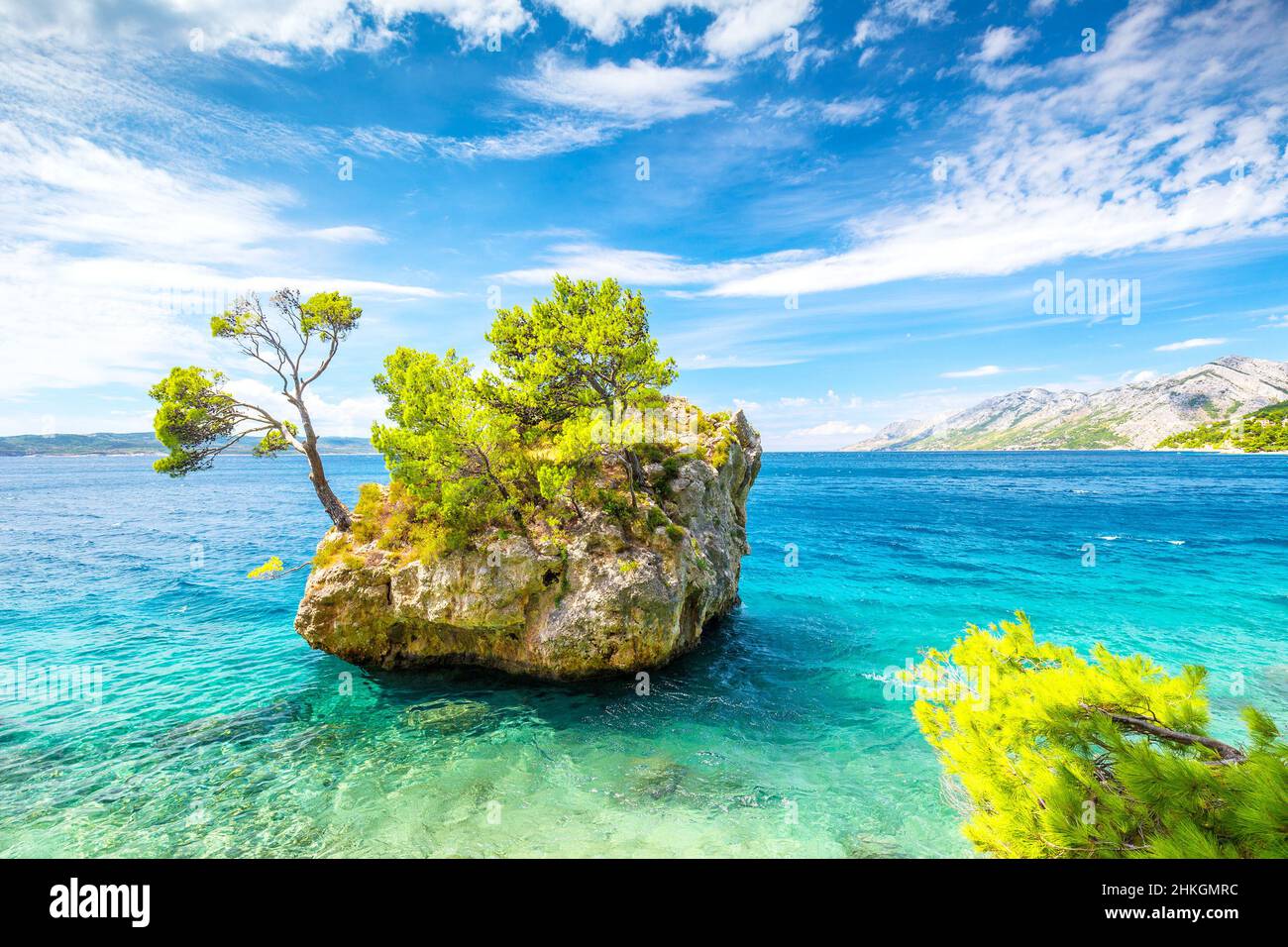 Brela rock hi-res stock photography and images - Alamy