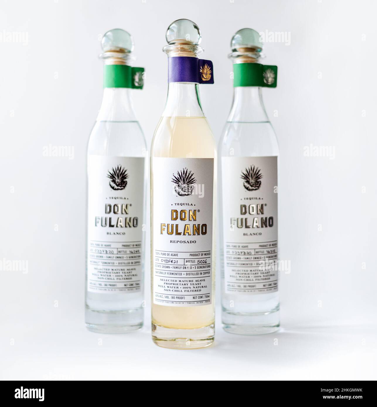 Tequila bottles hi-res stock photography and images - Alamy