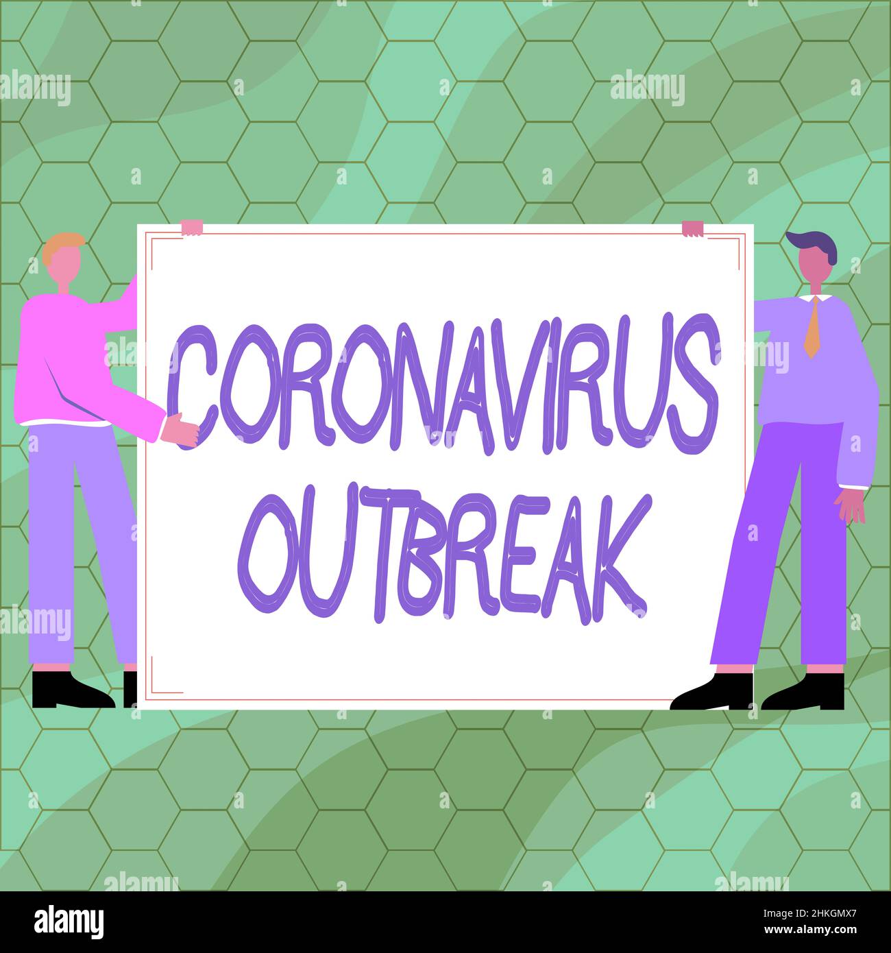 Conceptual display Coronavirus Outbreak. Conceptual photo infectious ...