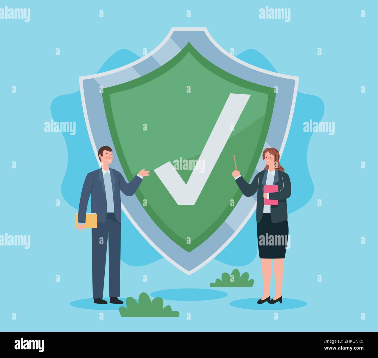 Female agents Stock Vector Images - Alamy
